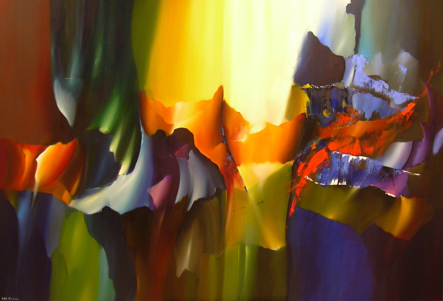 Arie Koning - Over abstracte schilderkunst...